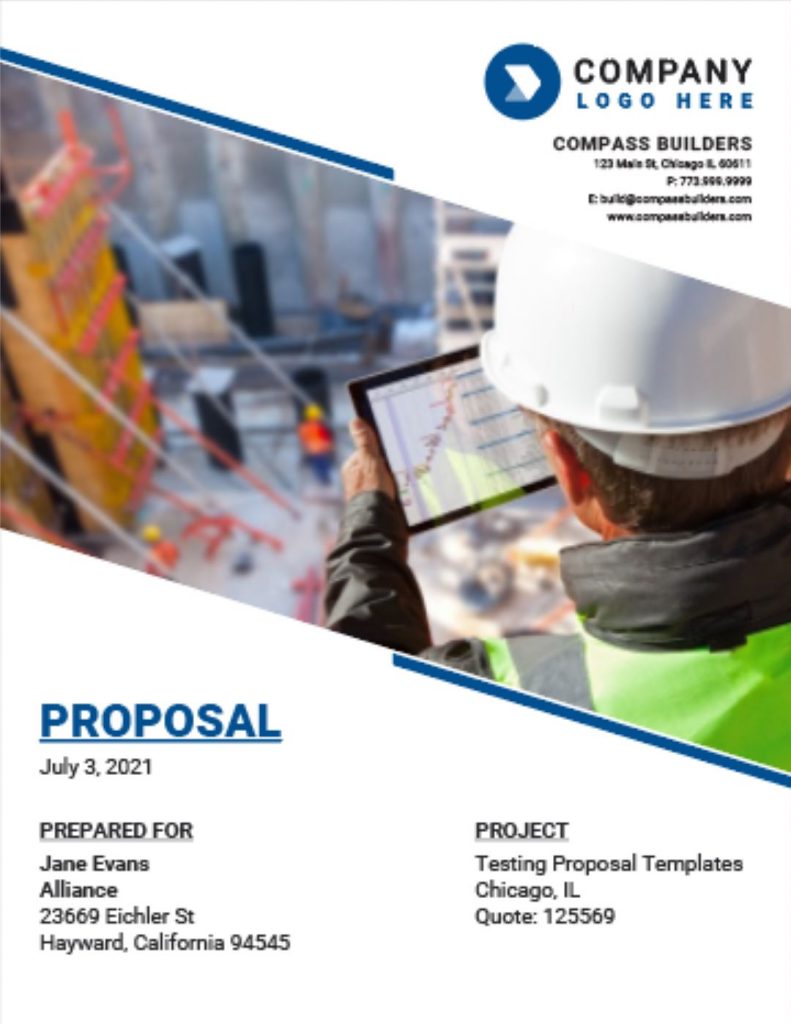 Create Construction Proposals Online in Minutes - iDeal Sales CRM for ...