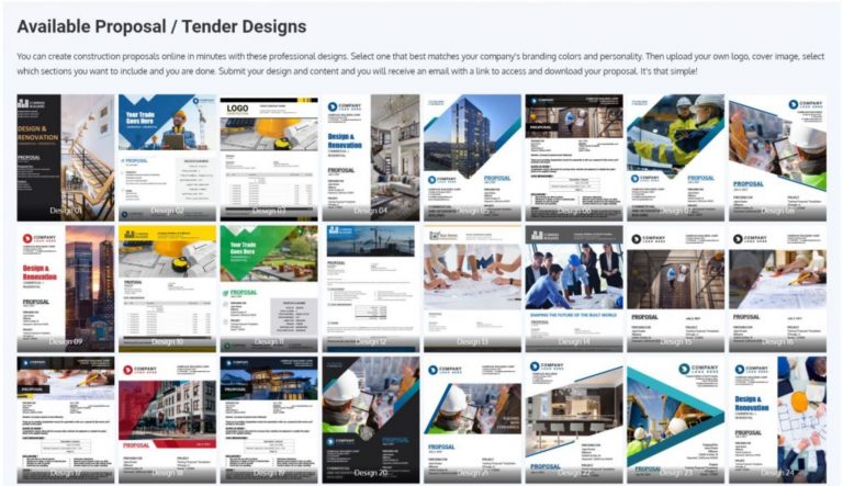 Construction Proposal Example – Proposal Examples that Make an Impact ...