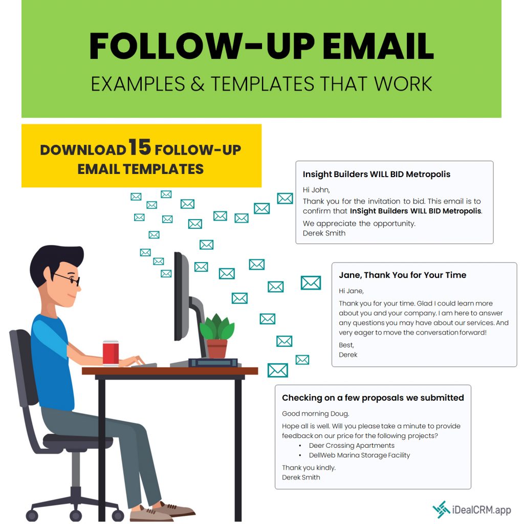 Follow Up Email for Sales: Best Templates and Follow Up Email Examples ...