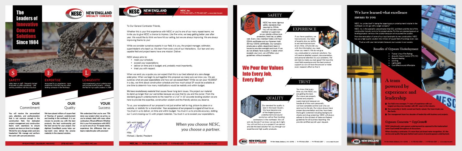 Sales Collateral Examples to Win New Clients and Projects