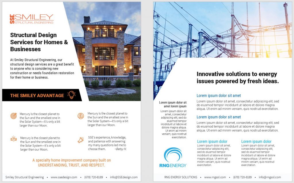 Sales Collateral Examples to Win New Clients and Projects